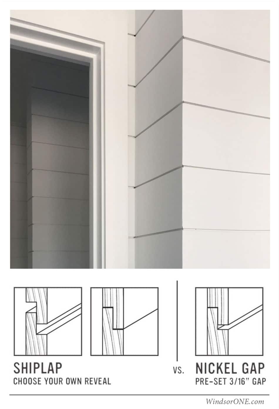 The Modern Farmhouse: Shiplap & Other Trim Ideas - WindsorONE