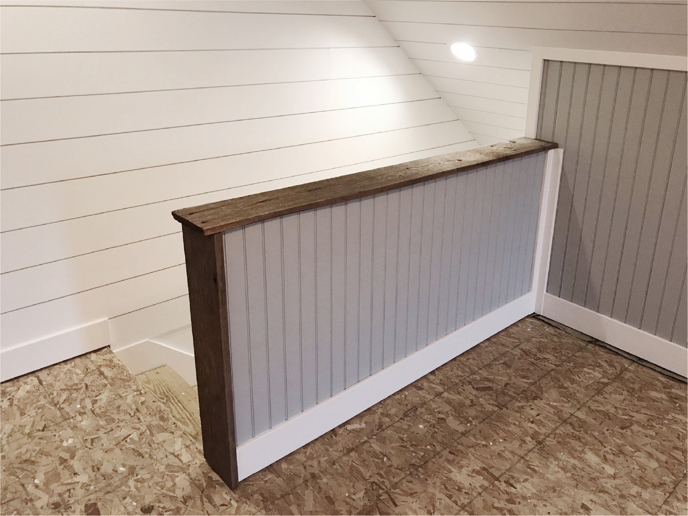 Transforming an Attic Space with Shiplap & Beadboard - WindsorONE
