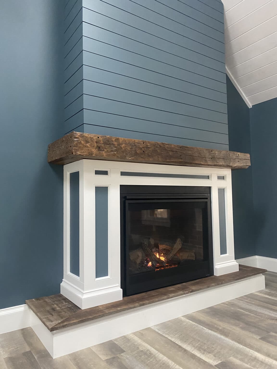 Shiplap & The Fireplace - WindsorONE