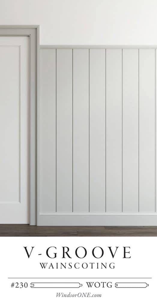 V-Groove with Greek Revival - WindsorONE