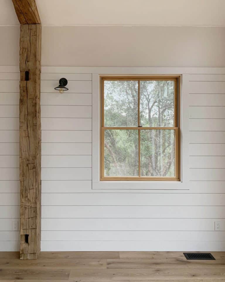 Rustic & Refined: Rough Timber and Shiplap Help Complete This Serene ...