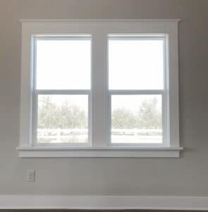 Bullnose & Beaded Double Window - WindsorONE