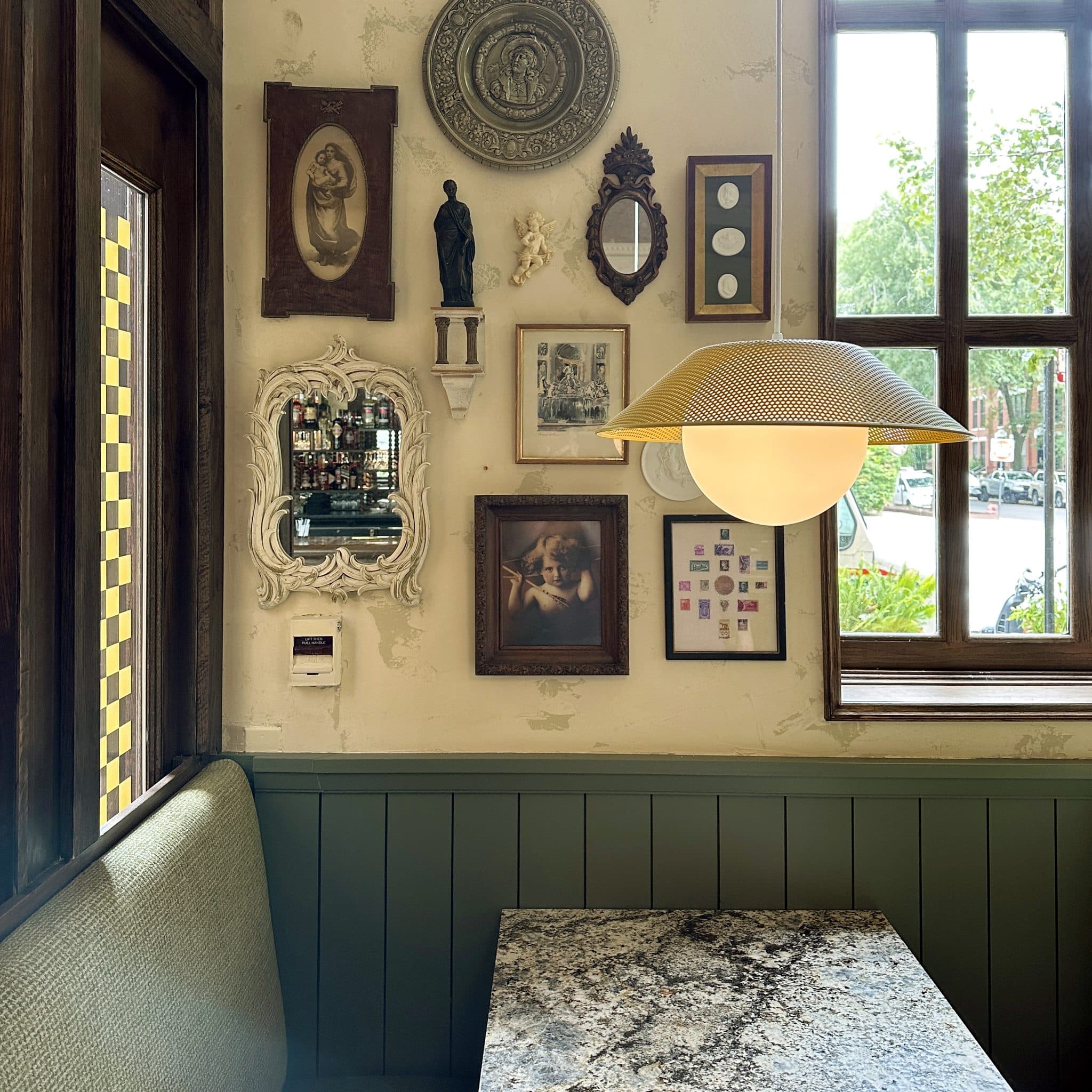 Classic Wainscoting in an Art Deco Restaurant - WindsorONE