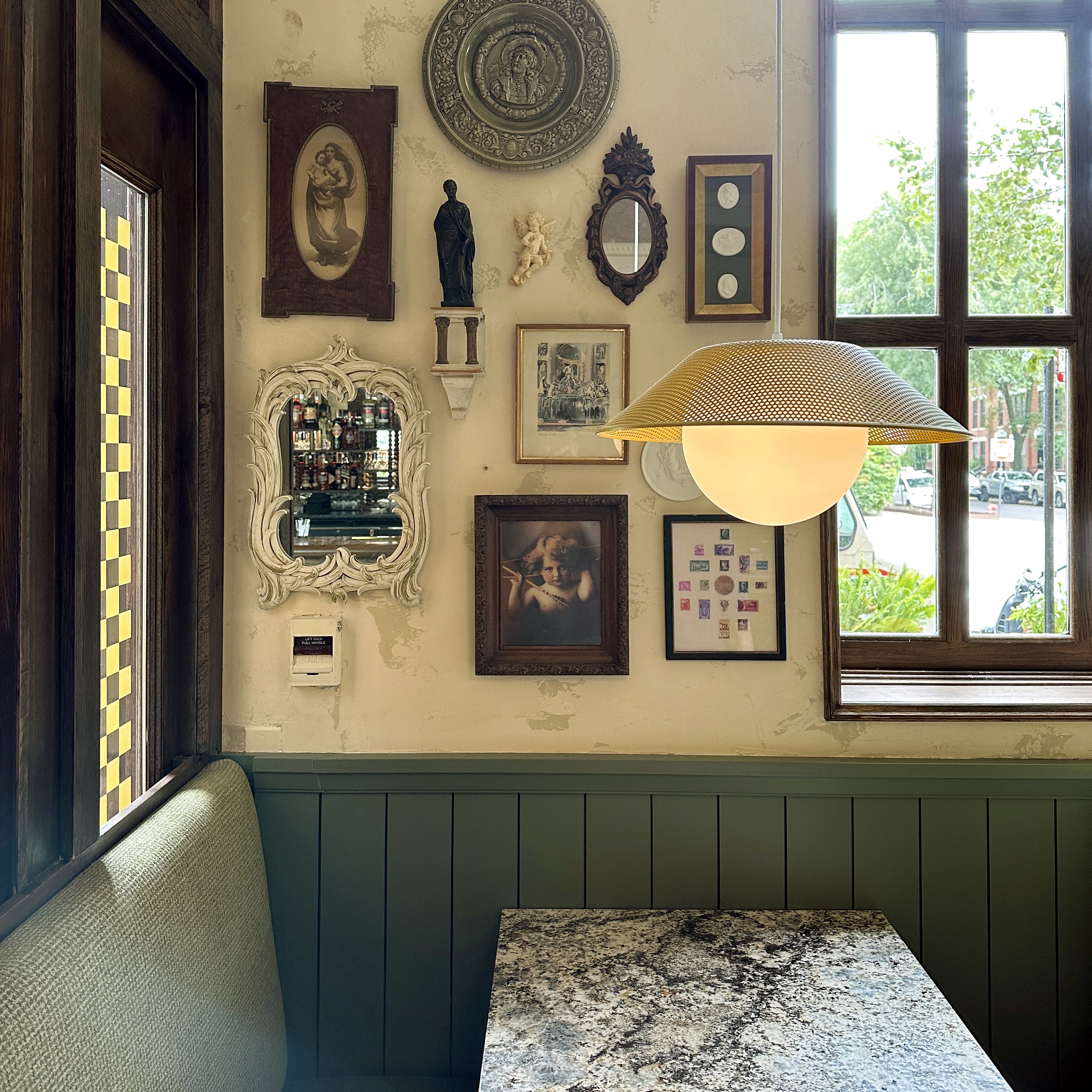 Classic Wainscoting in an Art Deco Restaurant - WindsorONE