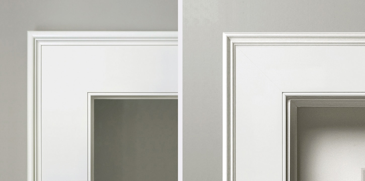 A Finish Carpentry Case Study with Beaded Casing & Federal Panel ...