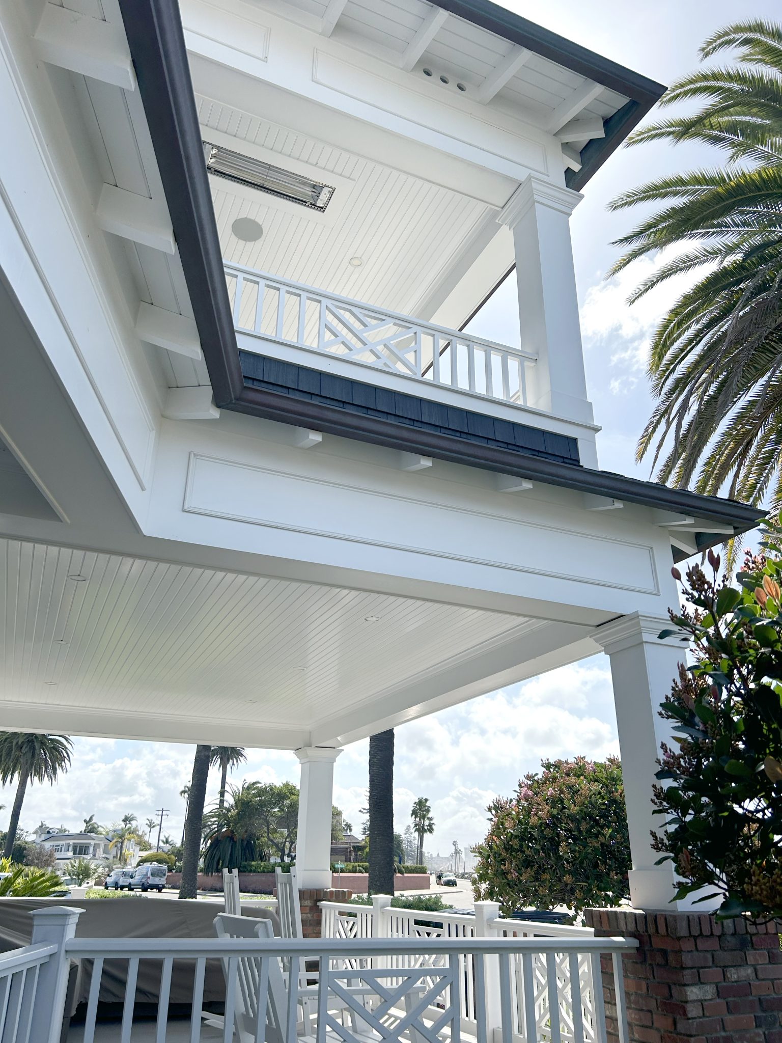 Coastal Exterior Beadboard Porch - WindsorONE