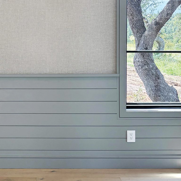 Painted Shiplap Wainscoting - WindsorONE