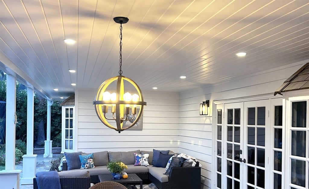 Tongue and Groove Exterior Ceiling - WindsorONE