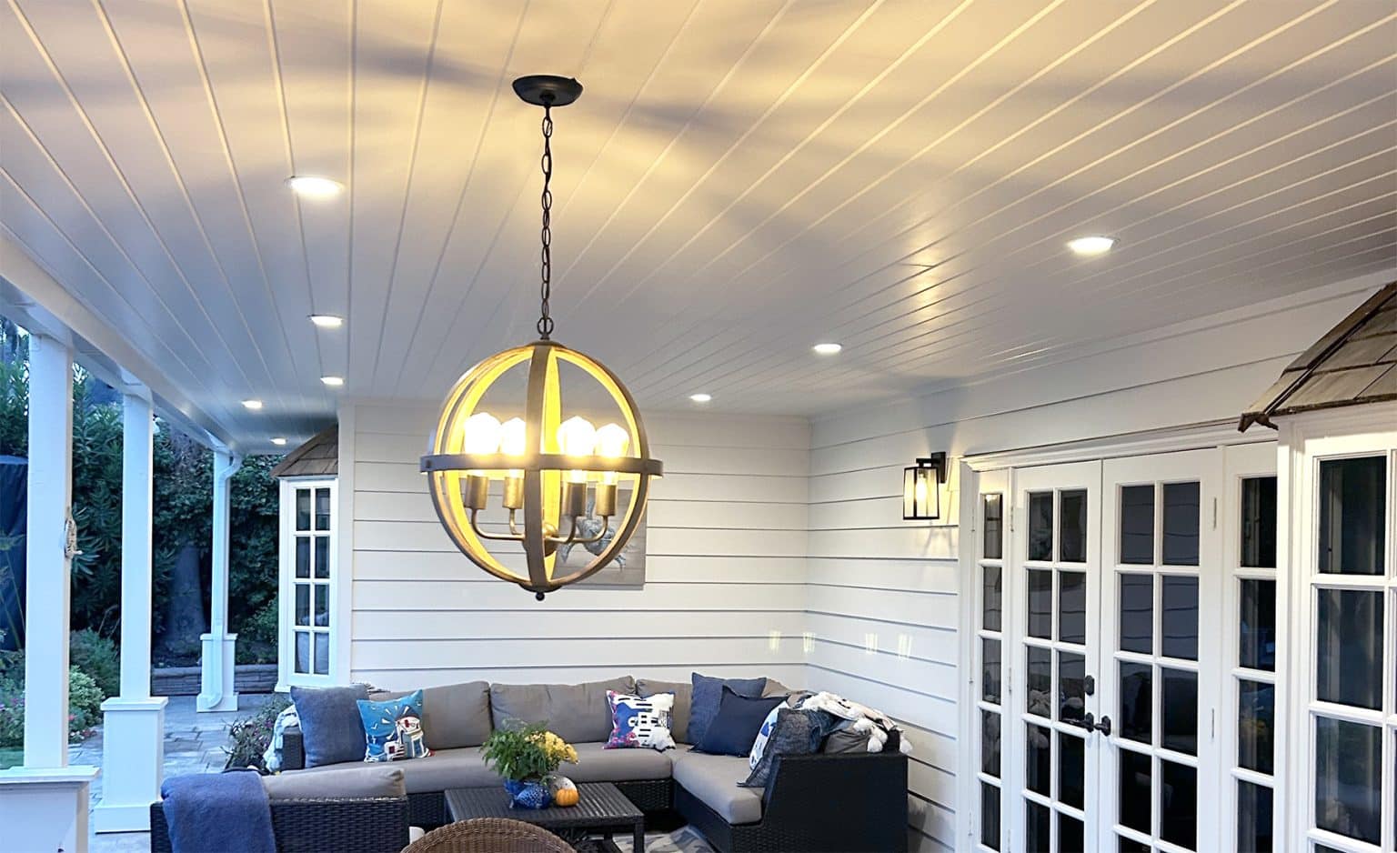 Tongue and Groove Exterior Ceiling - WindsorONE