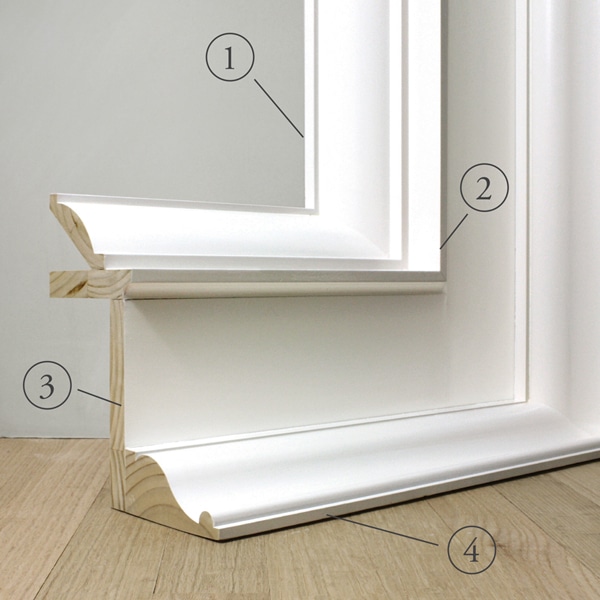 Classical Colonial Cornice Buildup - WindsorONE